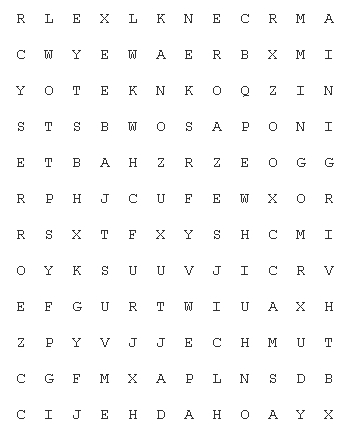 West Virginia Tribes Word Search Puzzle